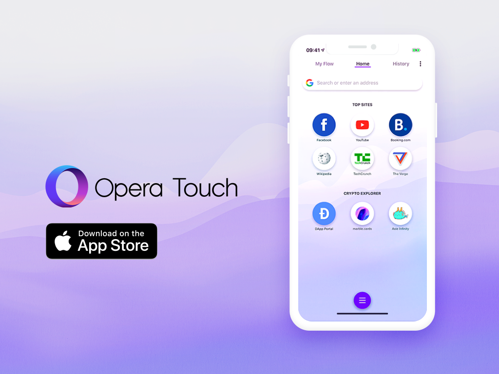 仮想通貨ウォレット対応。iOSブラウザアプリ「Opera Touch」リリース - すまほん!!