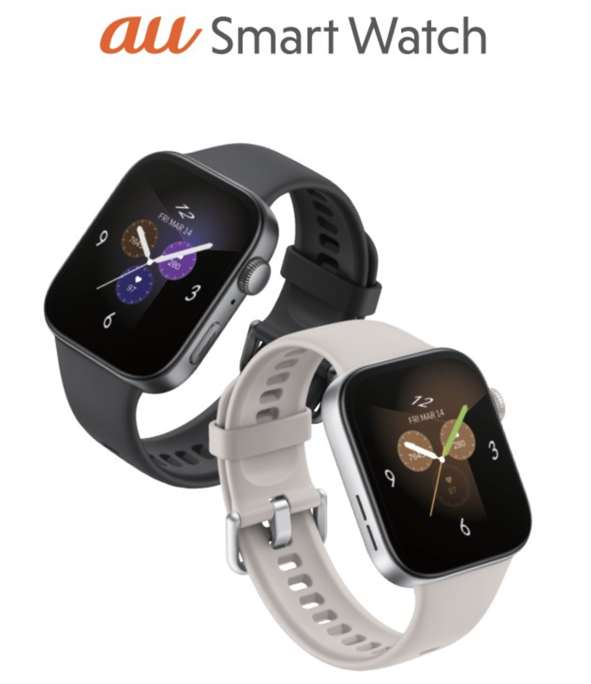 au「オリジナル」スマートウォッチ発売。いきなり「あの機種」に匹敵する仕様に - すまほん!!